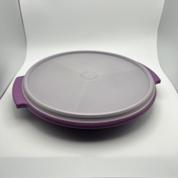 Tupperware | Kitchen | Tupperware Purple Suzette Serving Tray | Poshmark